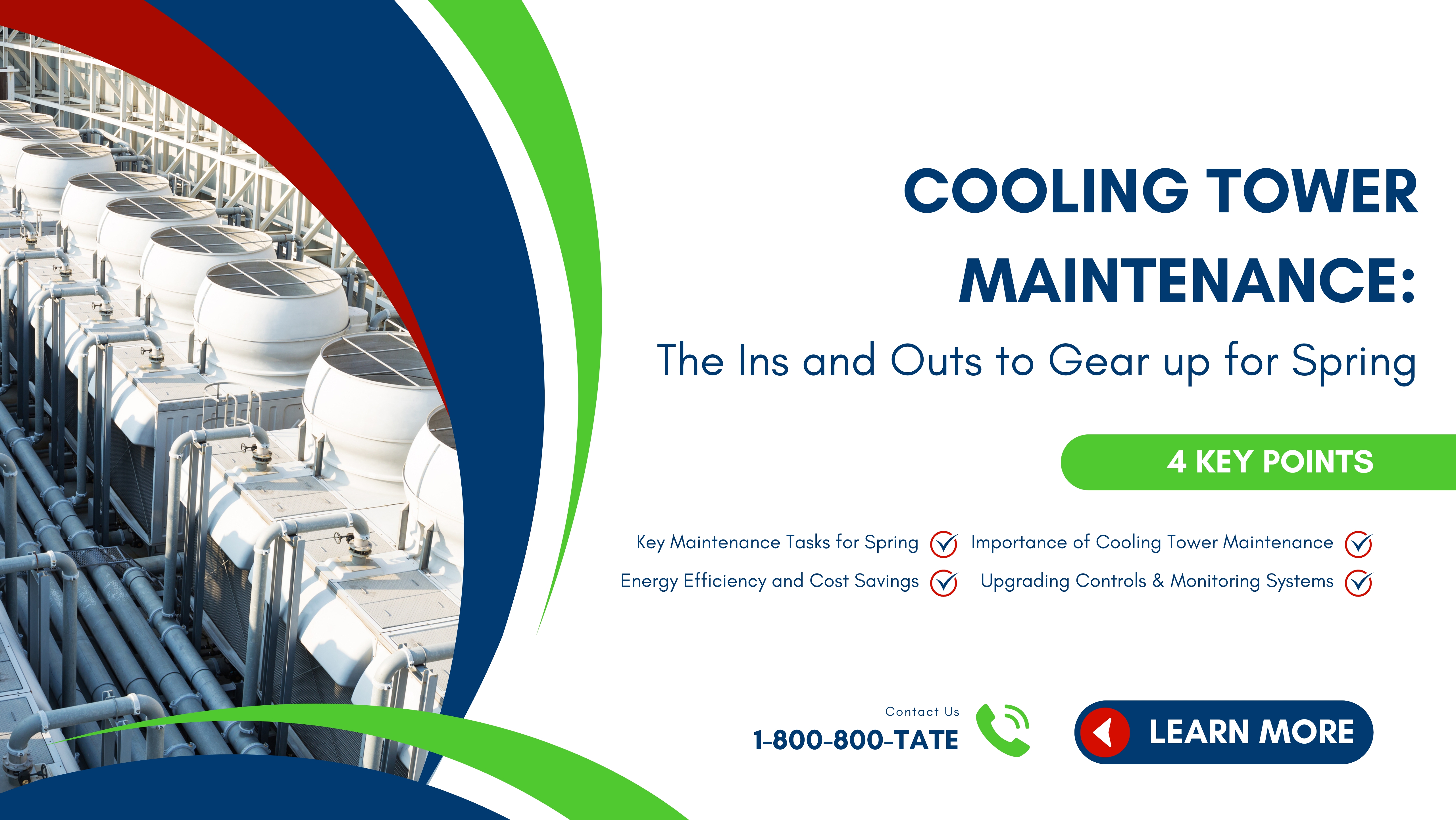 Cooling Tower Maintenance: The Ins and Outs to Gear Up for Spring